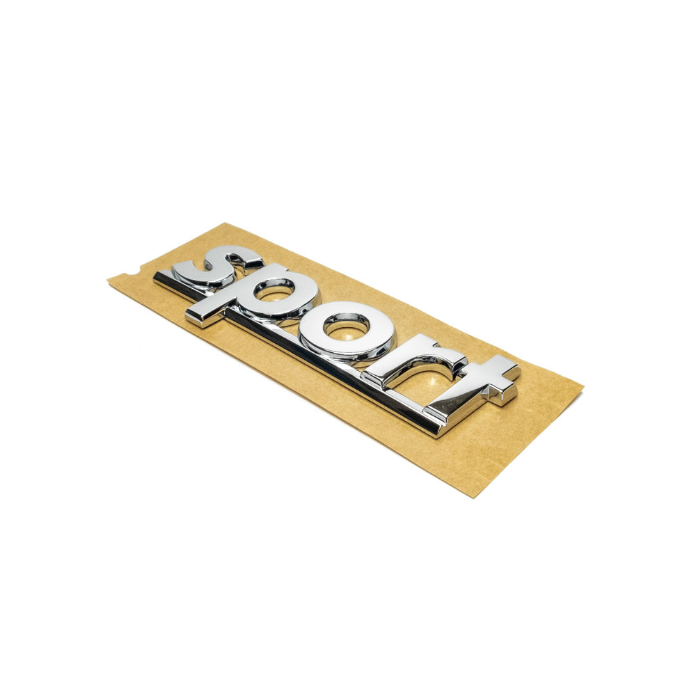 Genuine OEM Renault Clio Sport Tailgate Trunk Boot Lid Badge Emblem Le