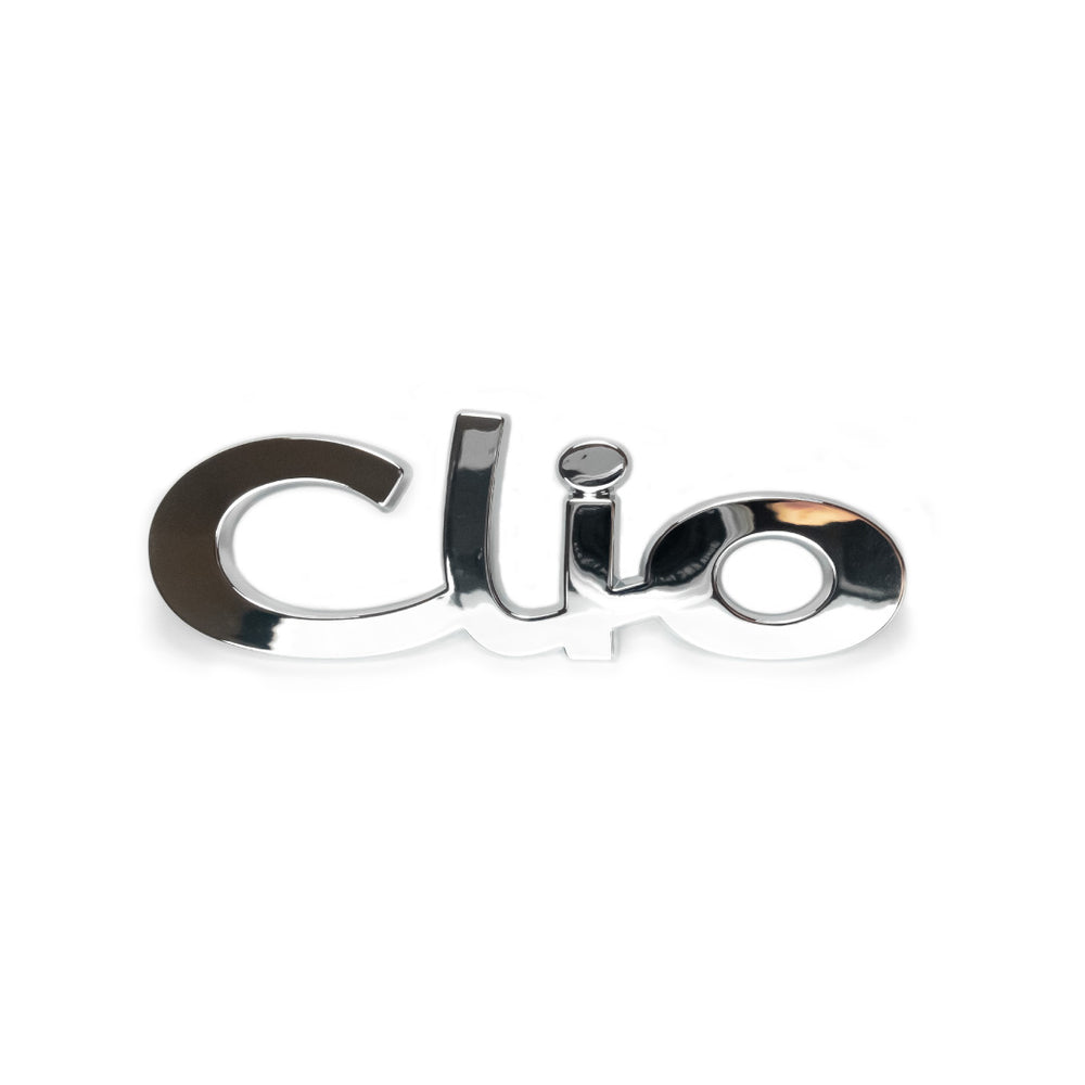 Genuine OEM Renault Clio Tailgate Trunk Boot Lid Badge Emblem Letterin