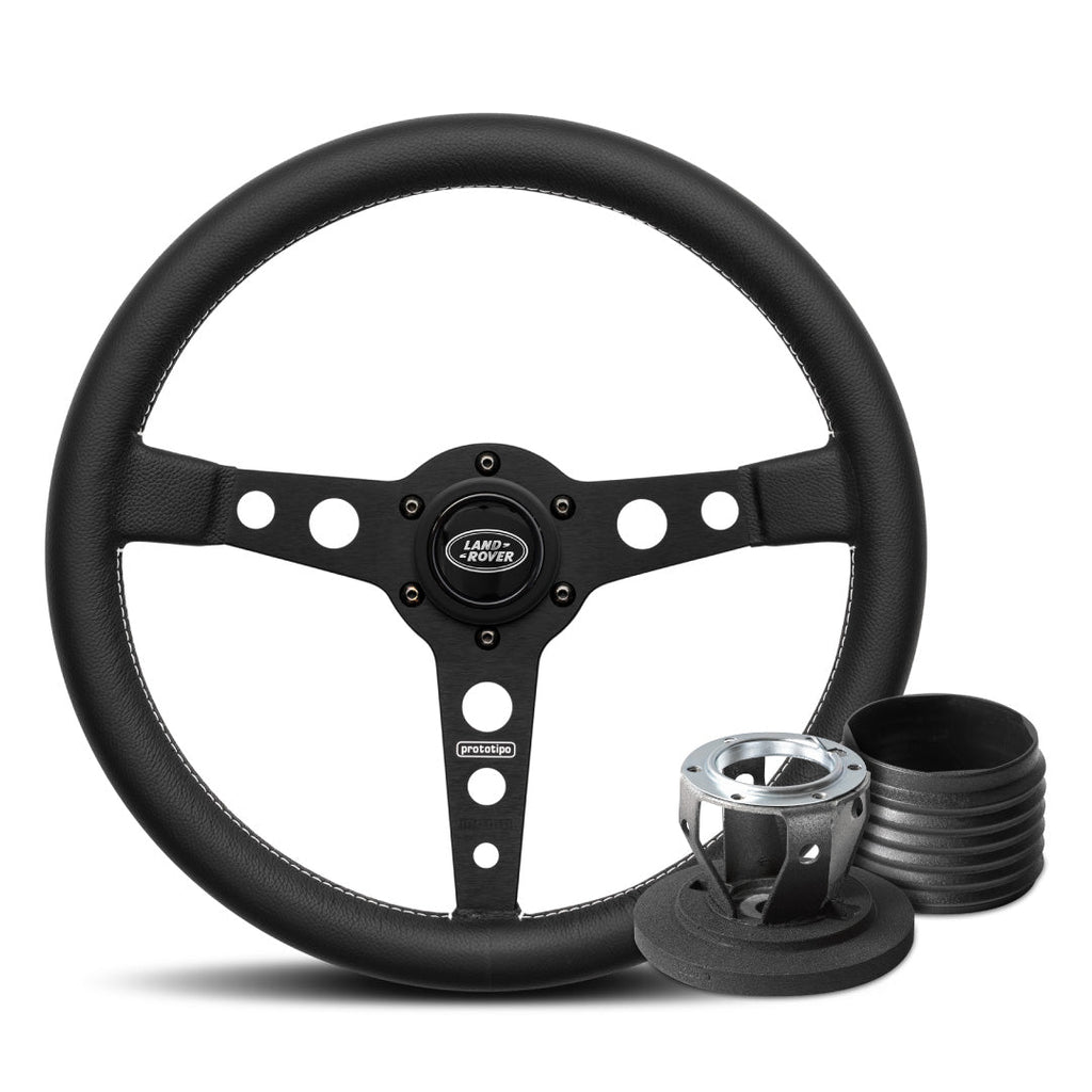 MOMO Prototipo Steering Wheel & Hub Adapter Boss Kit For Land Rover De