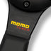 MOMO Tuner Steering Wheel - Black Leather Black Spokes 350mm - NEW Log