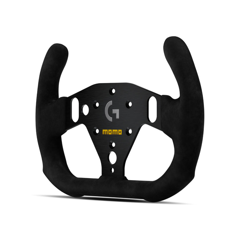 MOMO x Logitech Sim Racing SIM GT-Racer 290 Steering Wheel - Black Alc