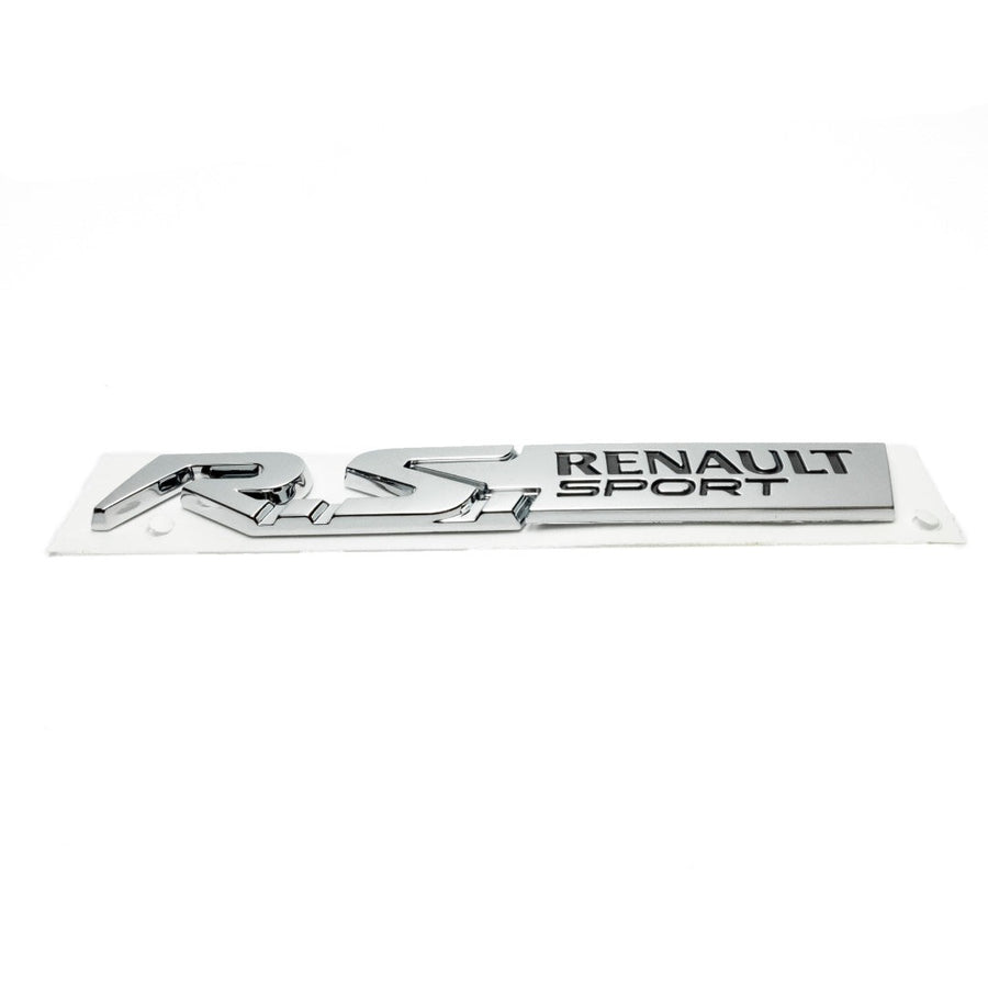 Genuine OEM Renault Sport RS Tailgate Trunk Boot Lid Badge Emblem Lett