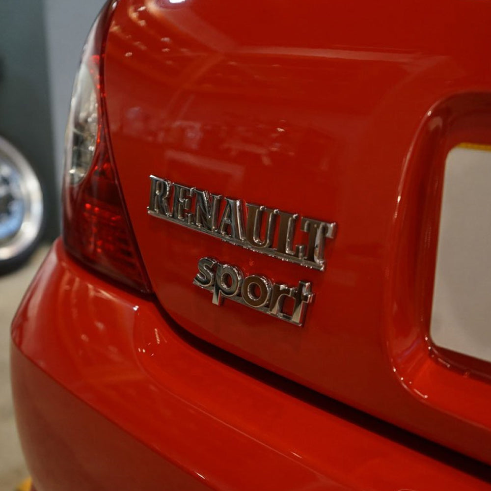 Genuine OEM Renault Clio Sport Tailgate Trunk Boot Lid Badge Emblem Le