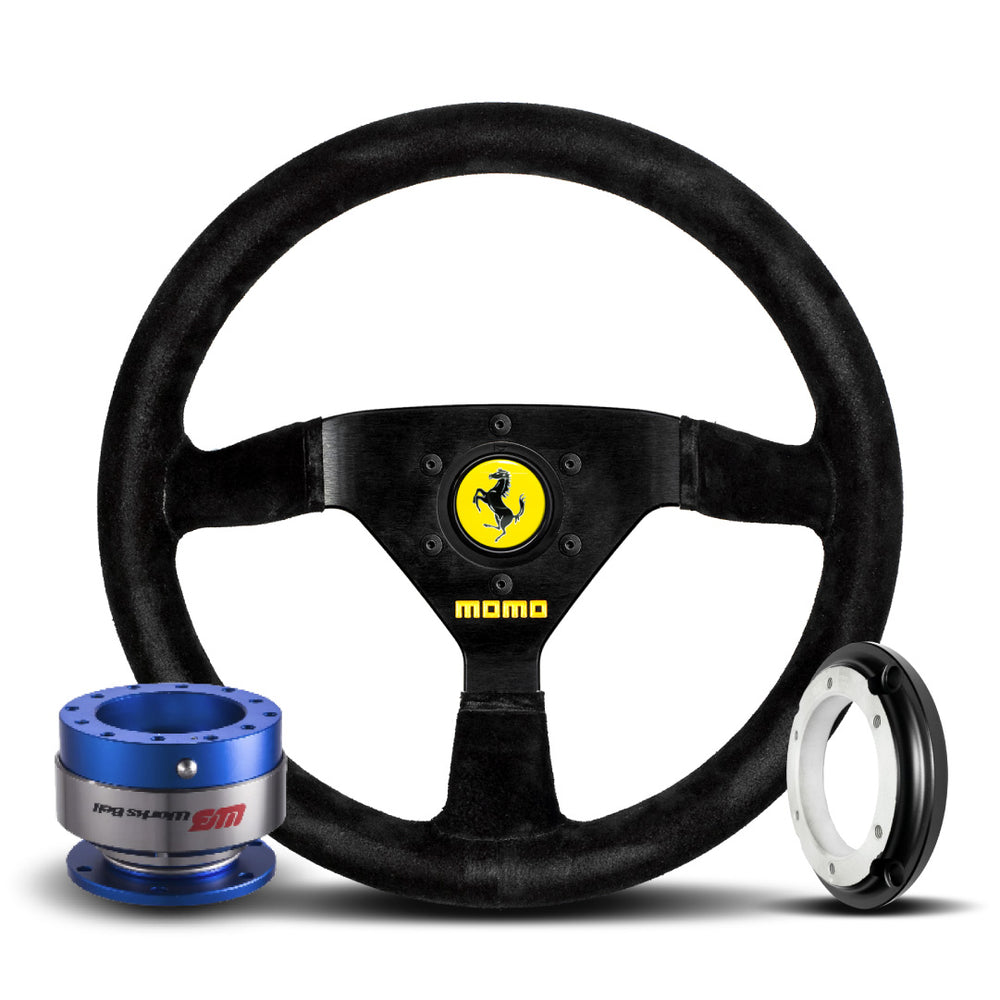 Ferrari F355 Challenge MOMO Mod. 69 Steering Wheel & Works Bell RAPFIX