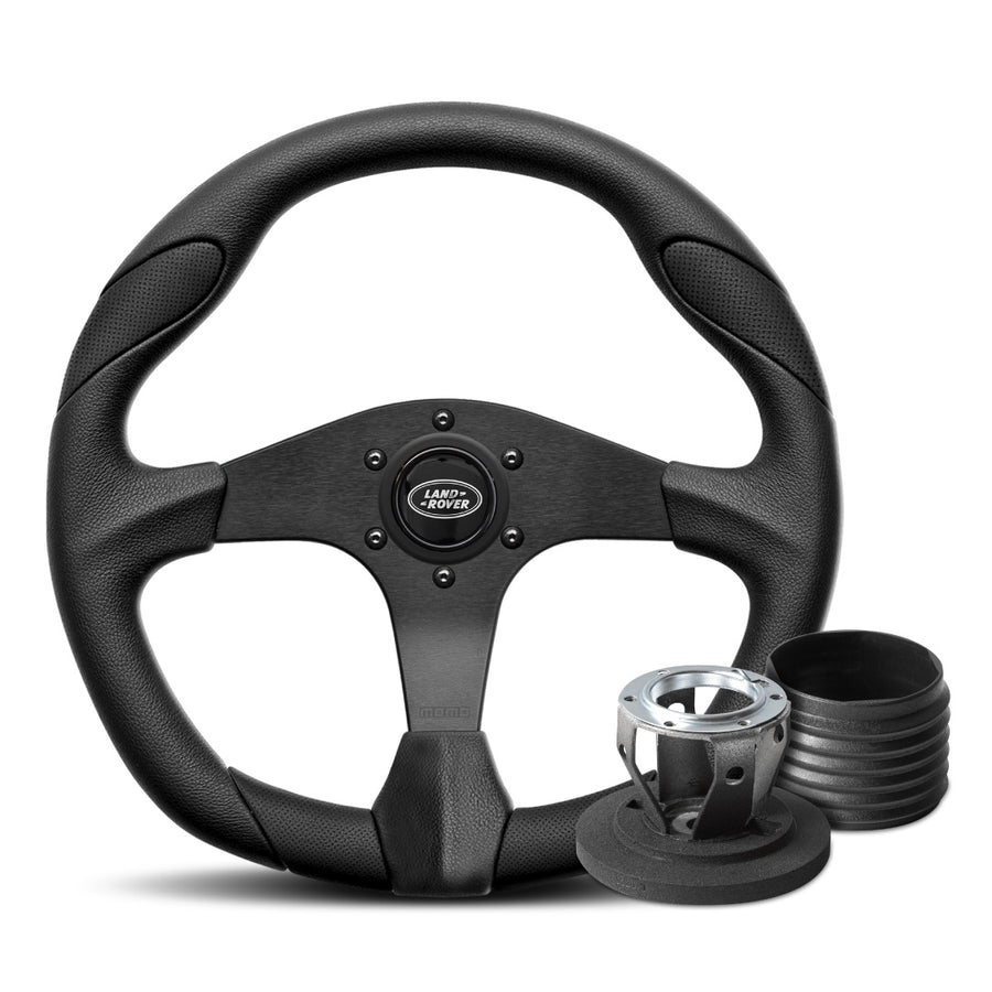 MOMO Quark Steering Wheel & Hub Adapter Boss Kit For Land Rover Defend